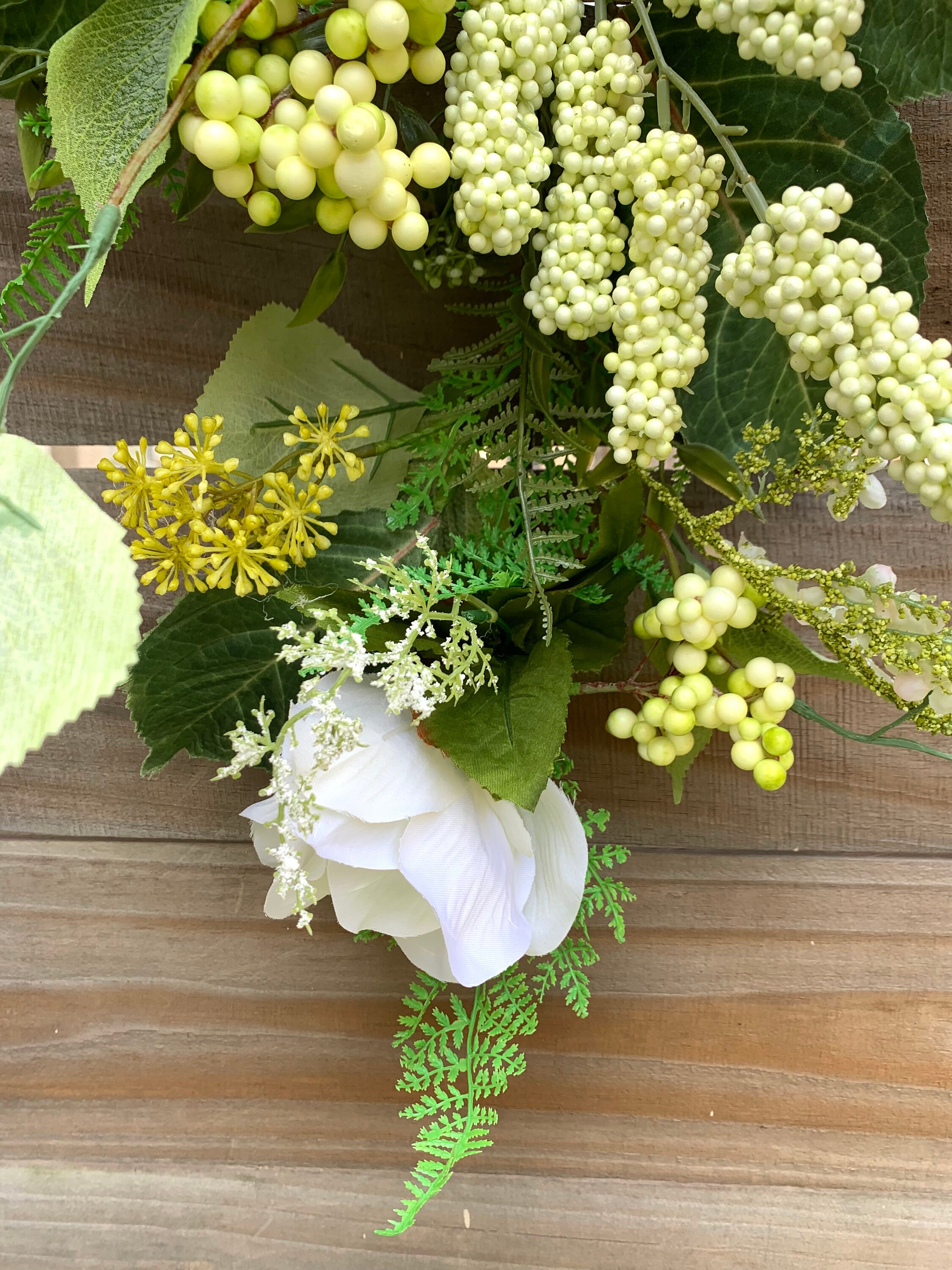 Swag for Wall Year Round Arrangement, Wedding Swag, Wedding Arch Floral ...