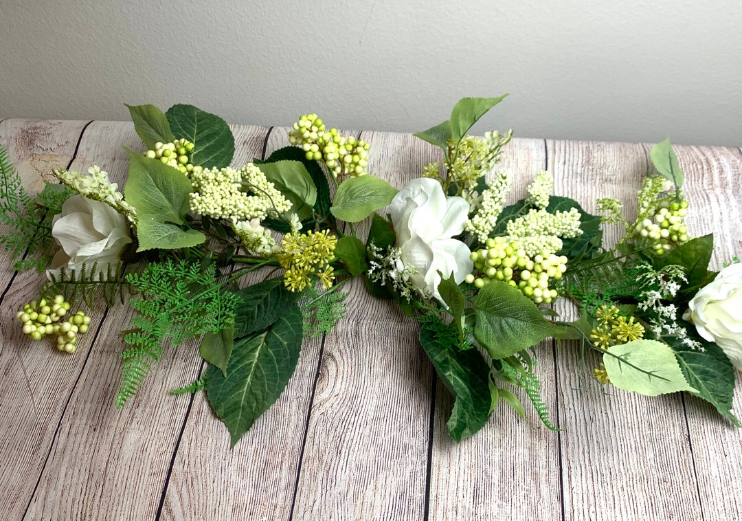 Swag for Wall Year Round Arrangement, Wedding Swag, Wedding Arch Floral ...