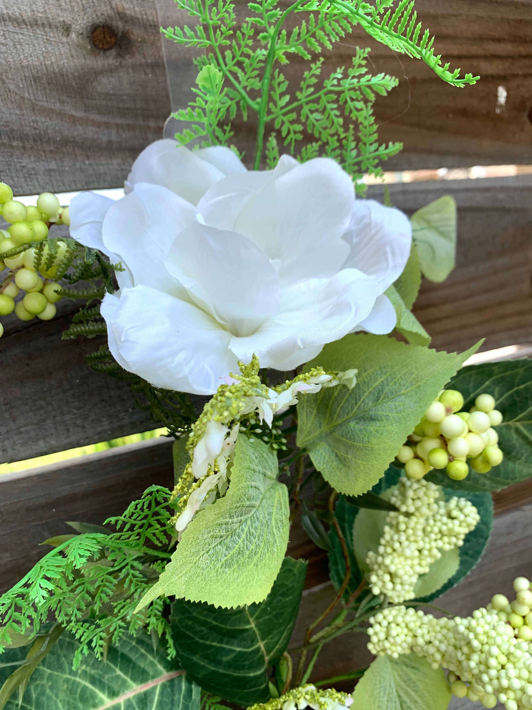 Swag for Wall Year Round Arrangement, Wedding Swag, Wedding Arch Floral ...