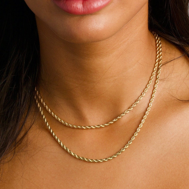 Rope Necklace - Etsy