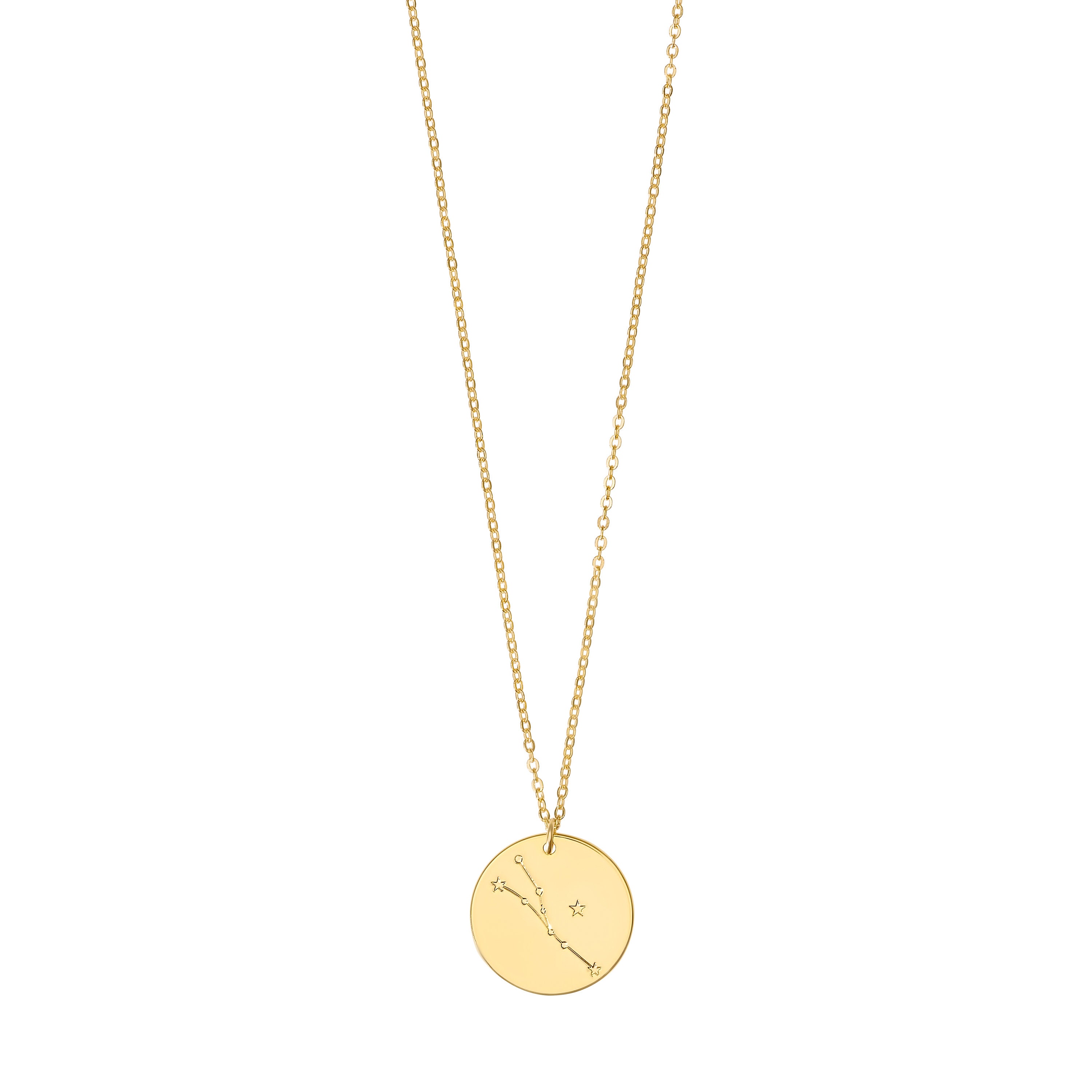 Gold Coin Necklace, Coin Necklace, Circular Coin Necklace, Gold Disc ...