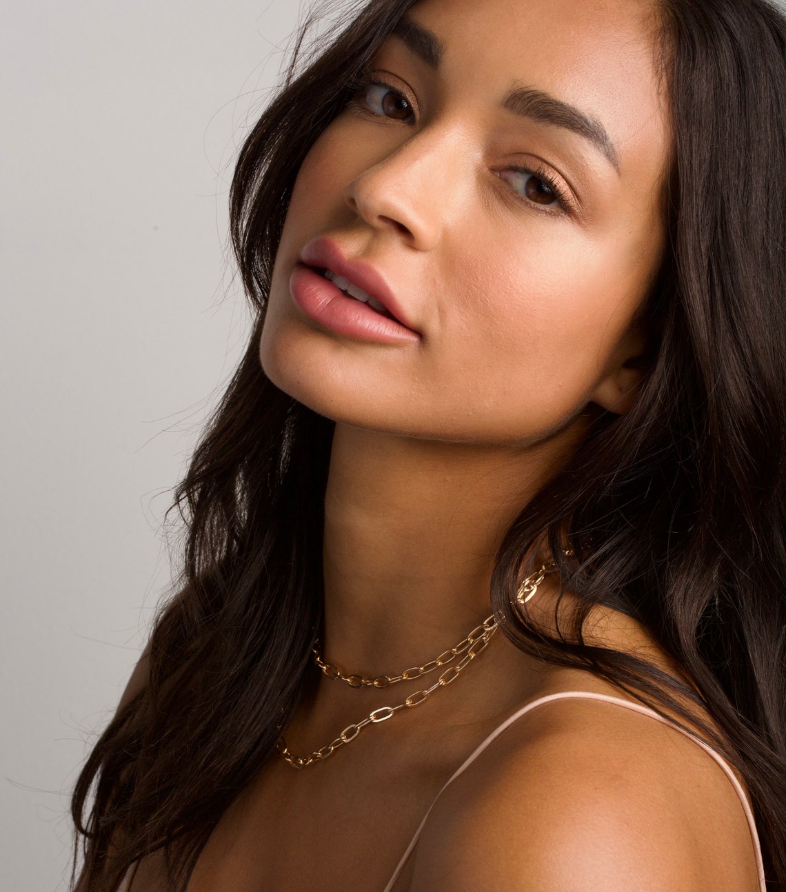 Layered Link Rope Necklace Layering Chain Necklaces Gold - Etsy