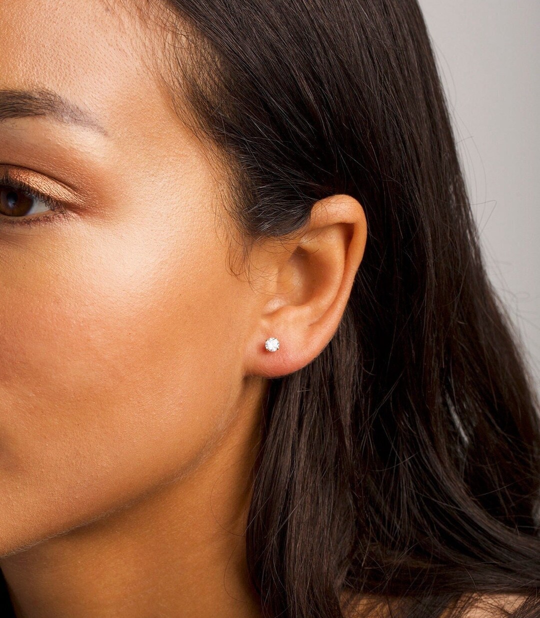 Stud Earrings for Girls, Girl Birthstone Earrings, Tiny Stud Gift, Gift ...