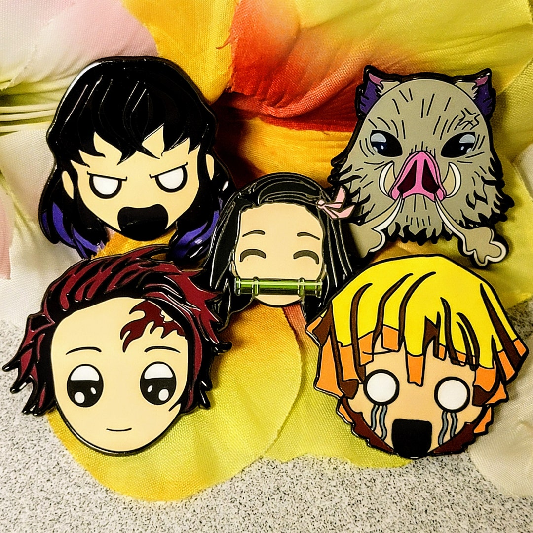 Killer of Demons Hard Enamel Pins - Etsy