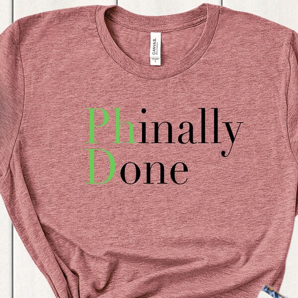 Phinished T Shirt - Etsy