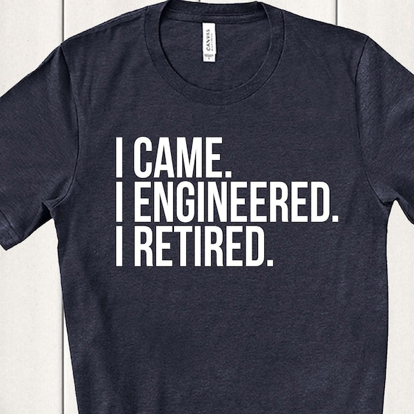 Funny Engineer Shirt - Etsy