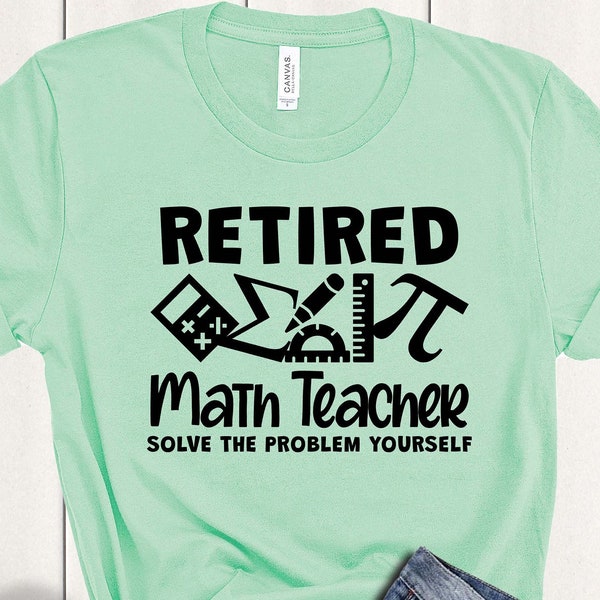 Math Teacher Shirt - Etsy