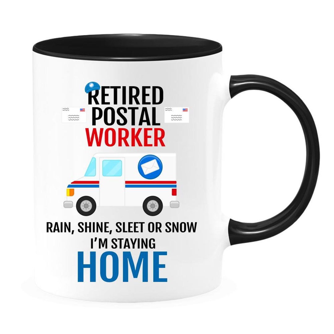 Retired Postal Worker, Postal Worker Mug, Postal Worker Gift, Postman ...