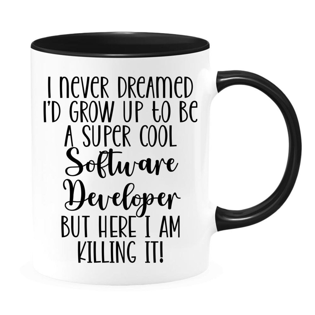 Software Developer Mug, Software Developer Gift, Super Cool Software ...