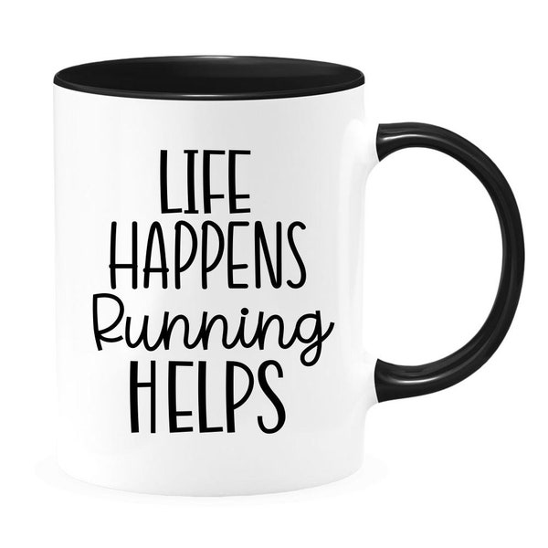 Funny Running Mug - Etsy