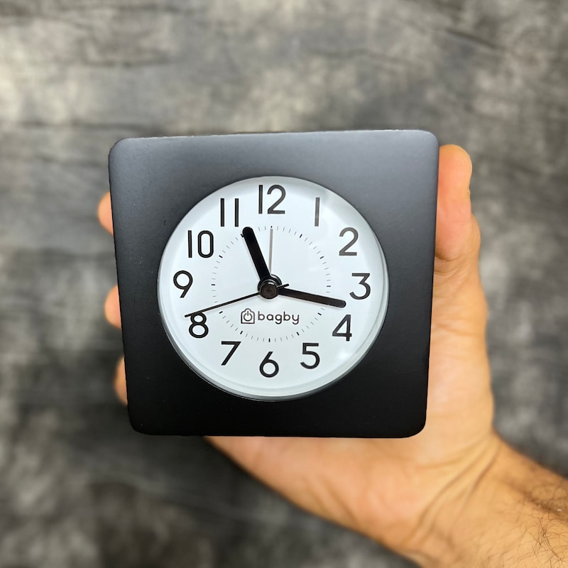 Desk Clock Black - Etsy