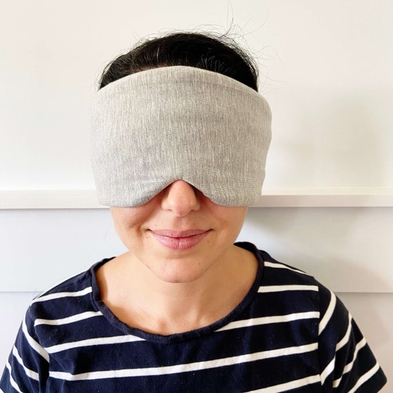 Cotton Sleep Mask Full Light Blockout Eye Mask for Greater - Etsy
