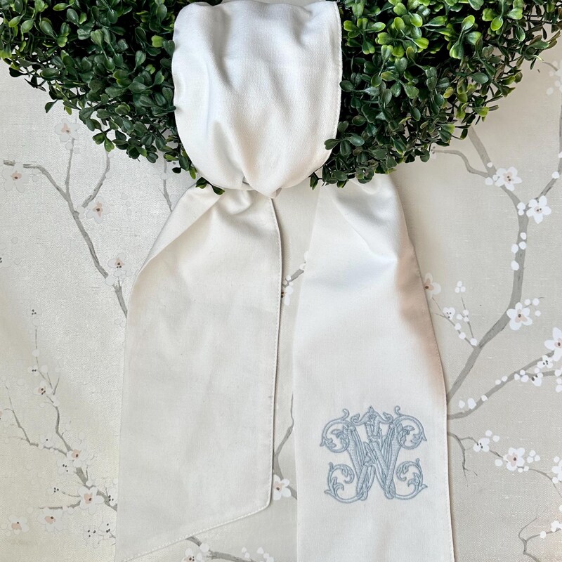 Embroidered Sash - Etsy