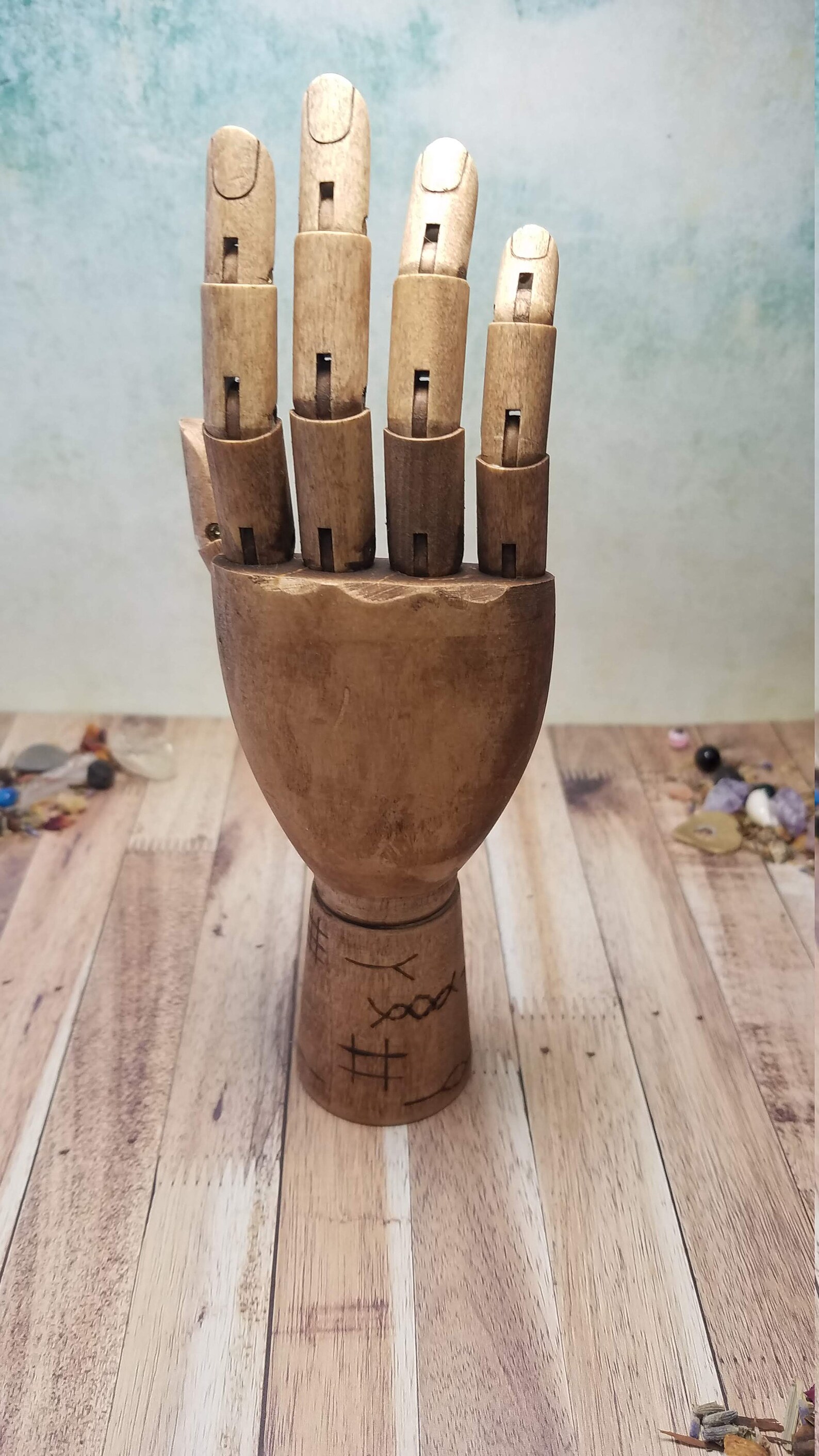 Palm Reading Hand With Palmistry Guide Book and Magnifier - Etsy