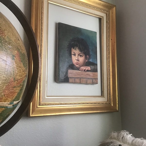 Boy Crying Painting - Etsy