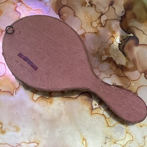 SOLD// Victorian Hand Mirror Shell Wall Decor - Etsy