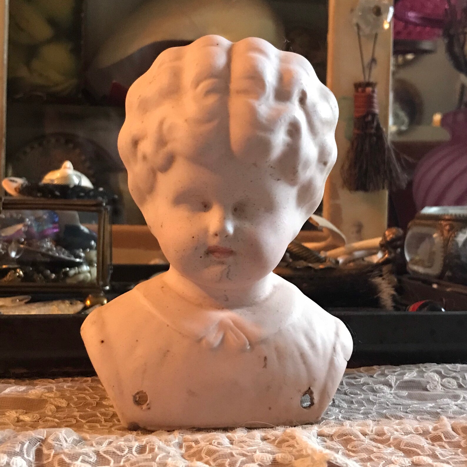 Doll Bust Mold for Antique China Dolls - Etsy