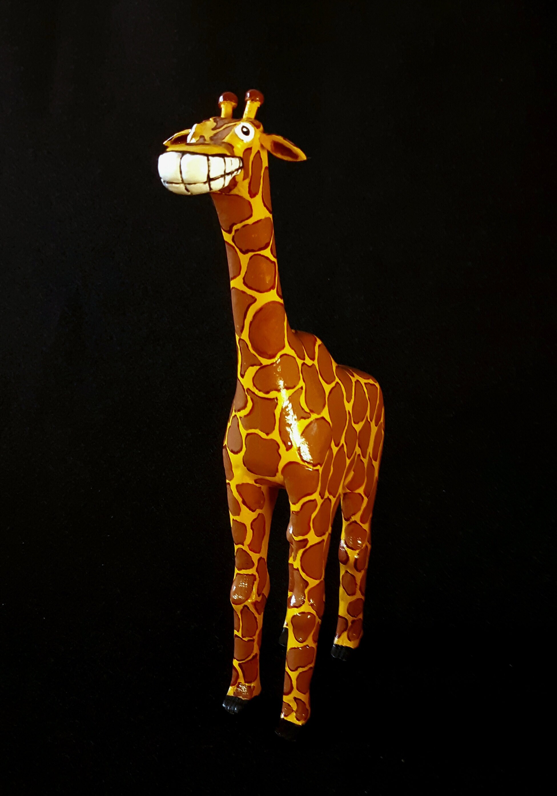 Hand Carved Jeffy the Giraffe - Etsy