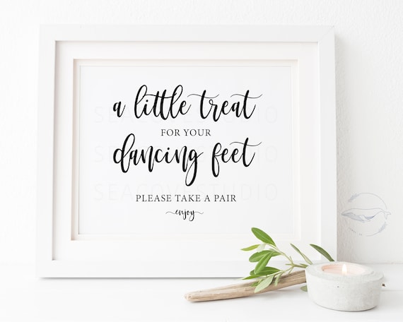 Weddings Dancing Shoes Please Take A Pair-Wedding Dancing Shoes Sign ...