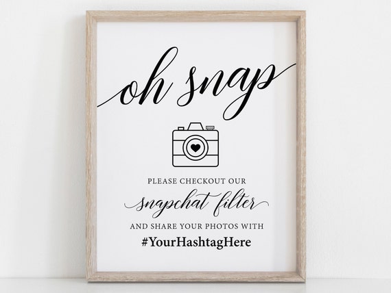 Paper & Party Supplies Invitations & Announcements Oh Snap Geofilter ...