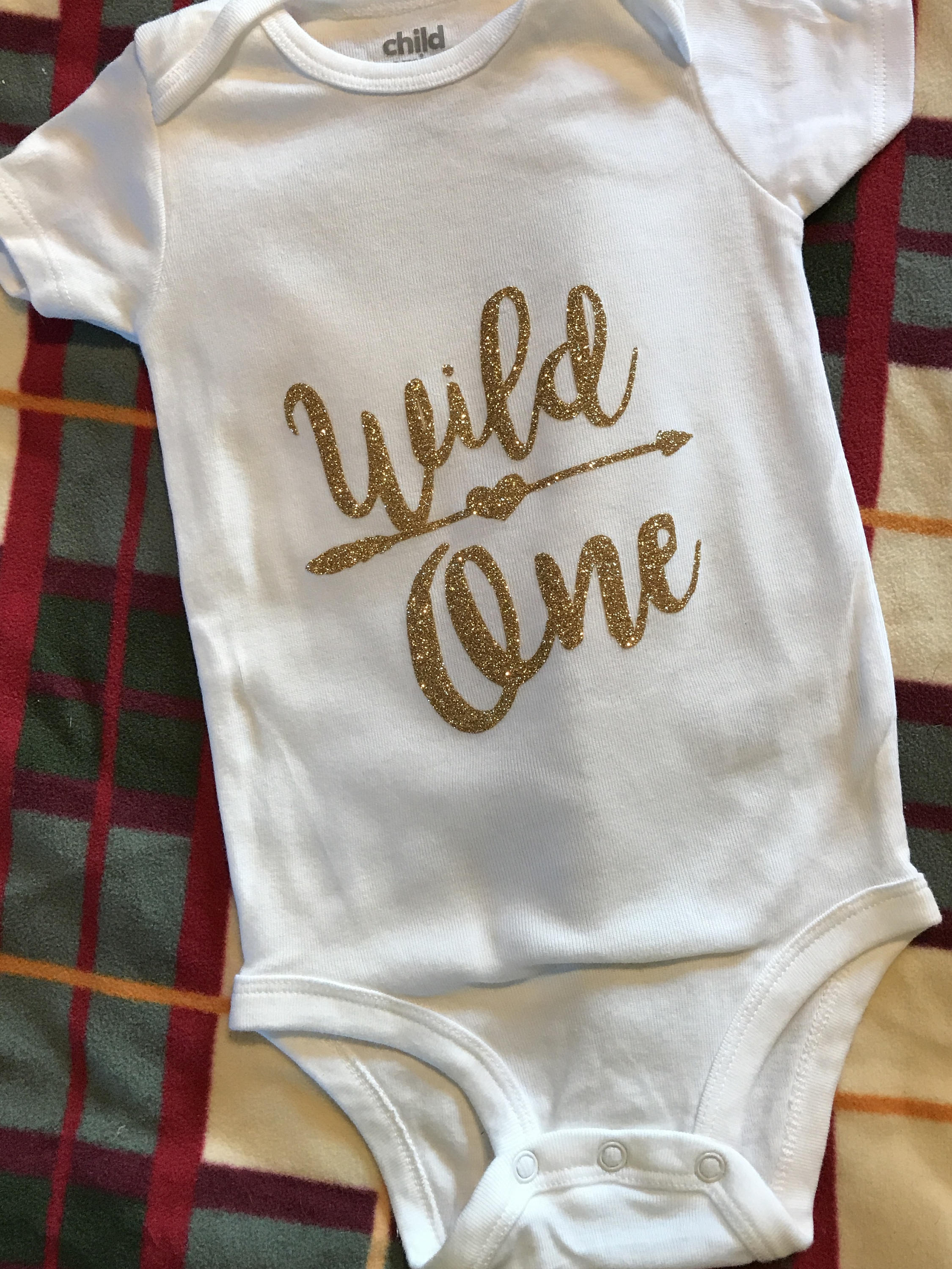 Wild One Vinyl Iron-on Decal - Etsy