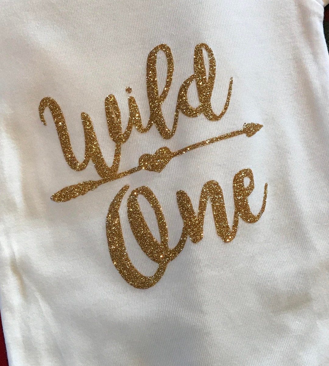 Wild One Vinyl Iron-on Decal - Etsy