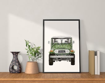 Toyota Wall Art - Etsy