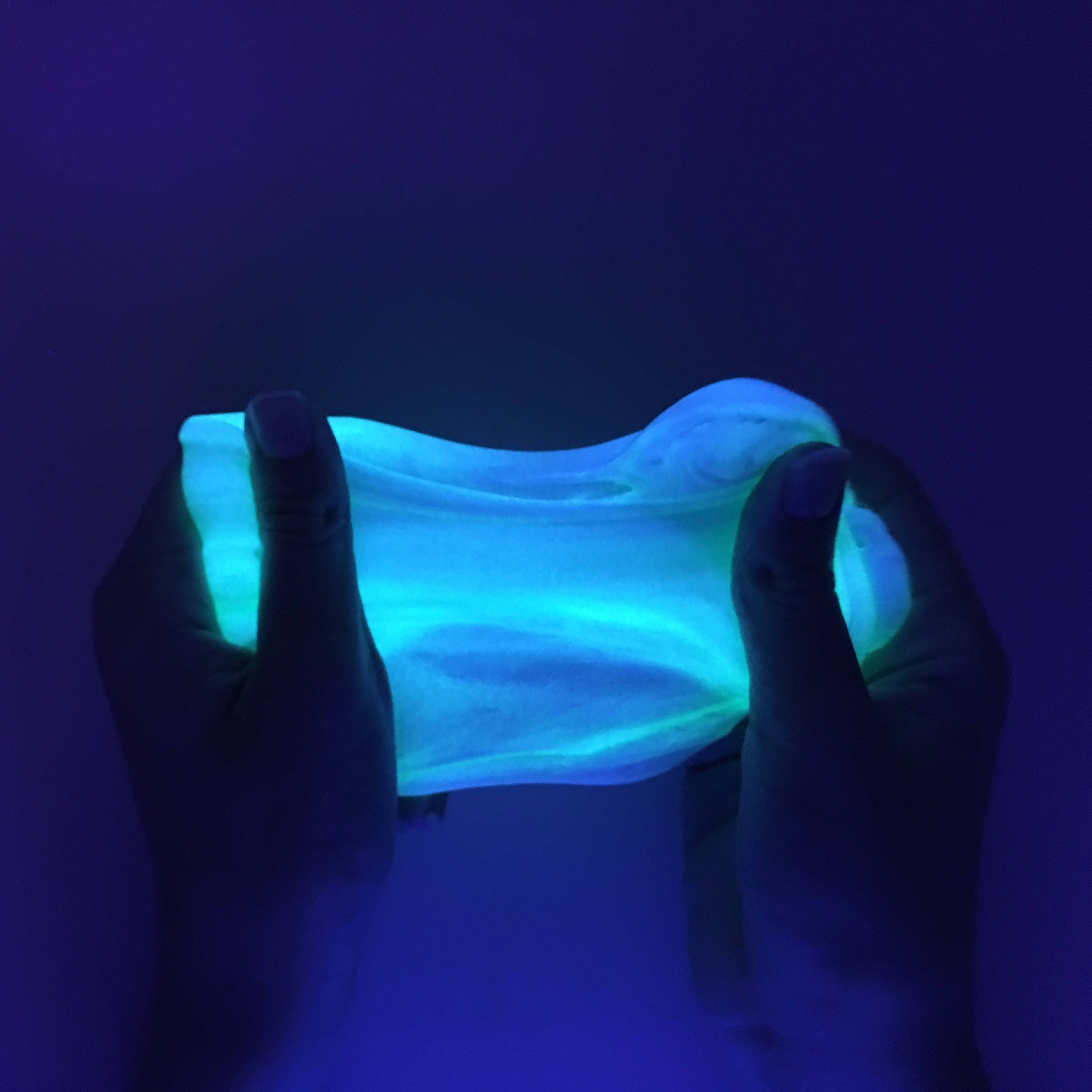 Blue Moon Glow In The Dark Slime | Etsy