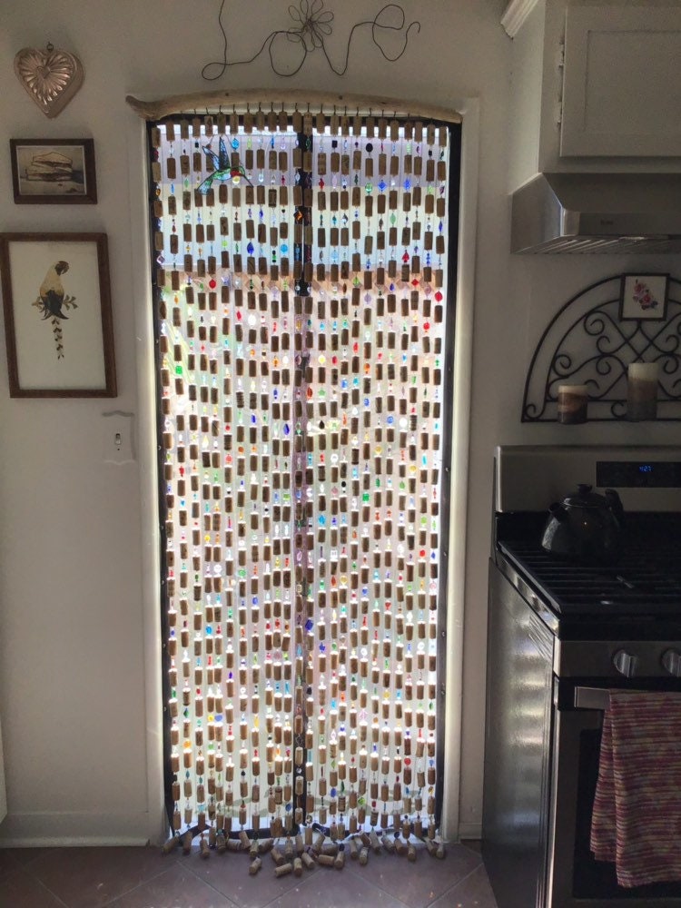 Full Length Door Cork Curtains | Etsy