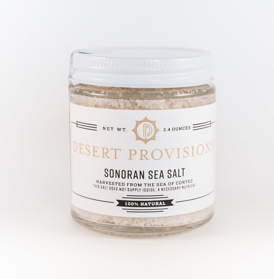 Sonoran Sea Salt From the Sea of Cortez // 100% All Natural // Solar ...