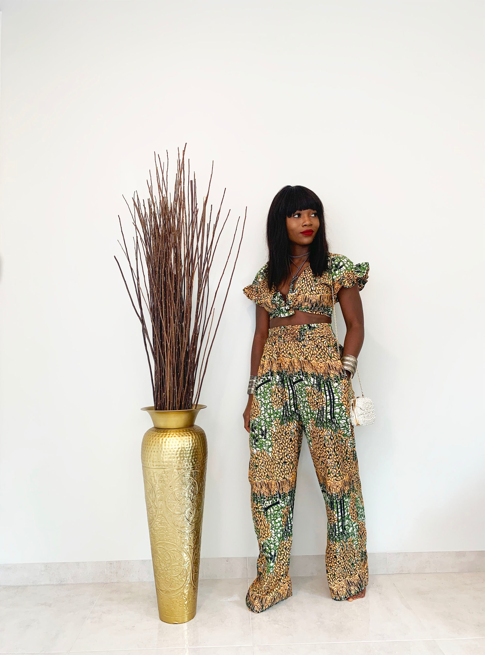 Crop Top Bandeau Top Summer Top African Top African - Etsy