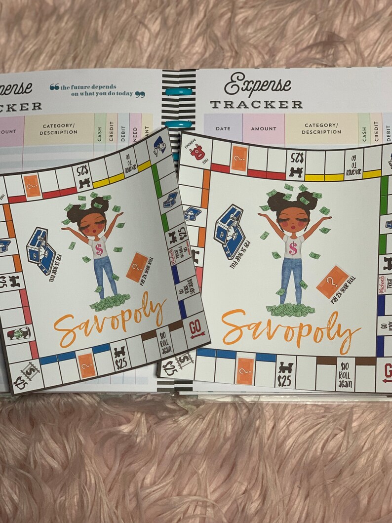 Savopoly Board Printable Budget Game - Etsy