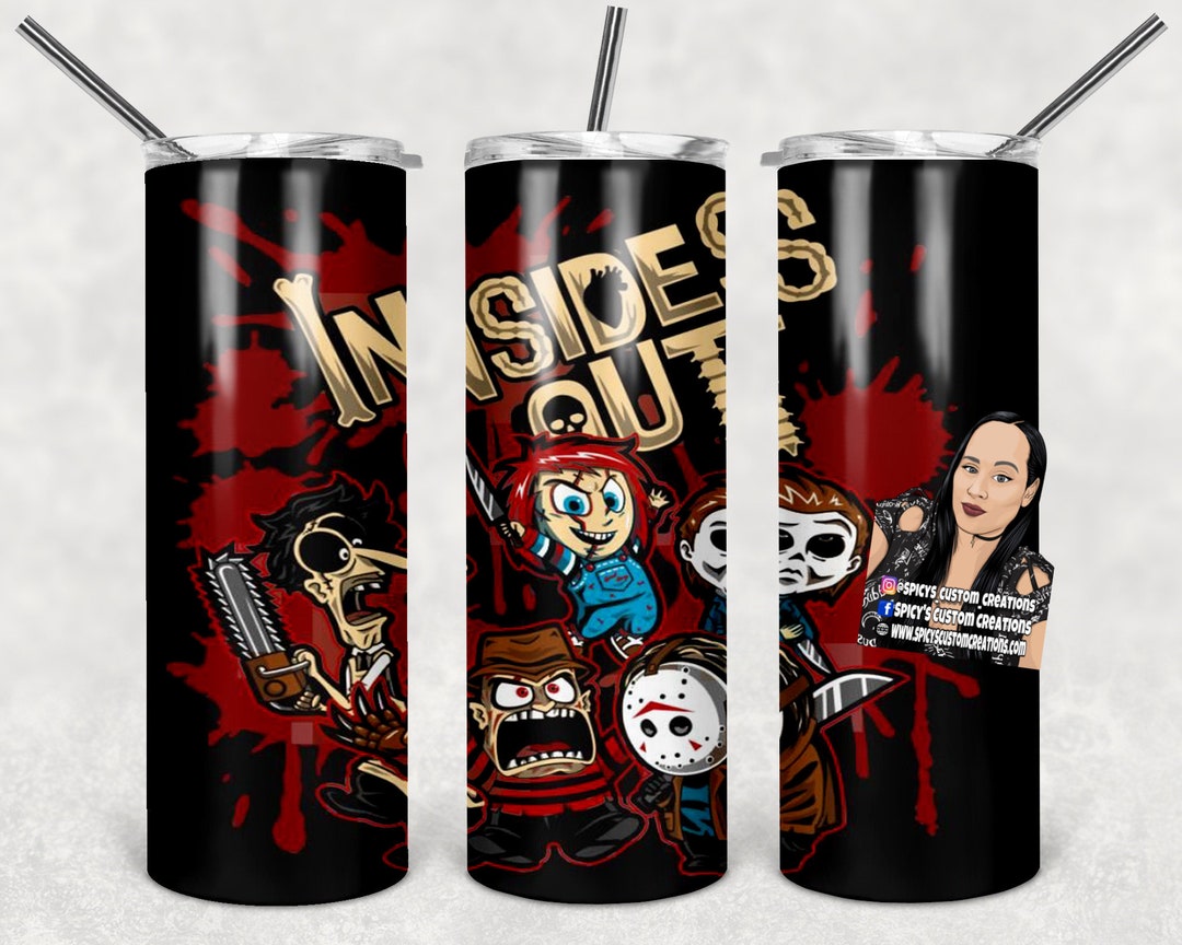 Insides Out Template for Tapered 20 Oz Skinny Tumbler - Etsy