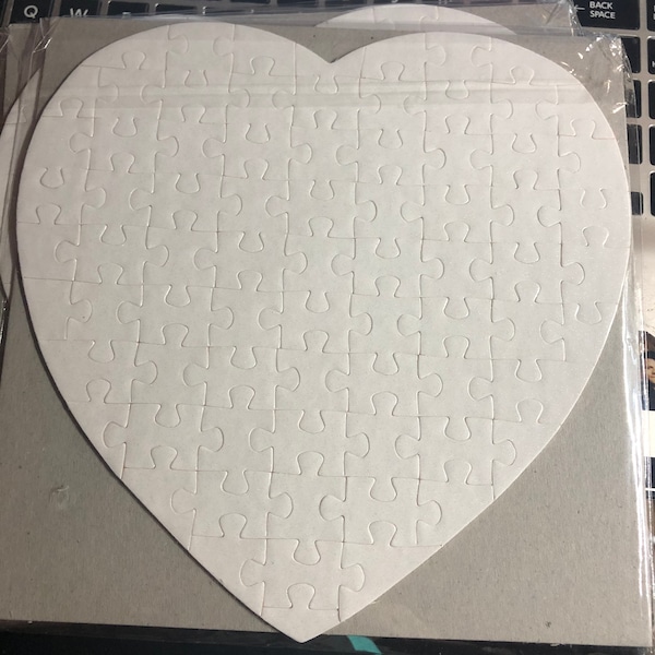 Heart Shaped Puzzle - Etsy
