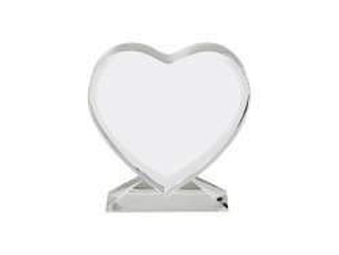 Sublimation Heart Crystal Template(updated) - Etsy