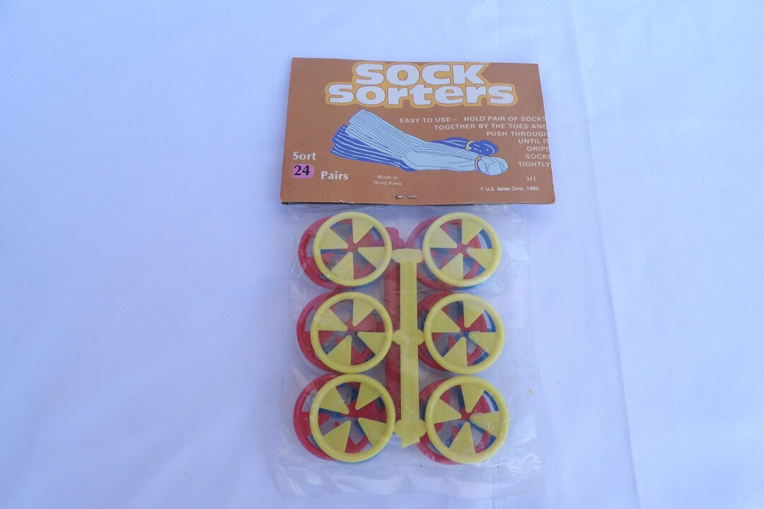Vintage 1982 Sock Sorters --- New - Etsy