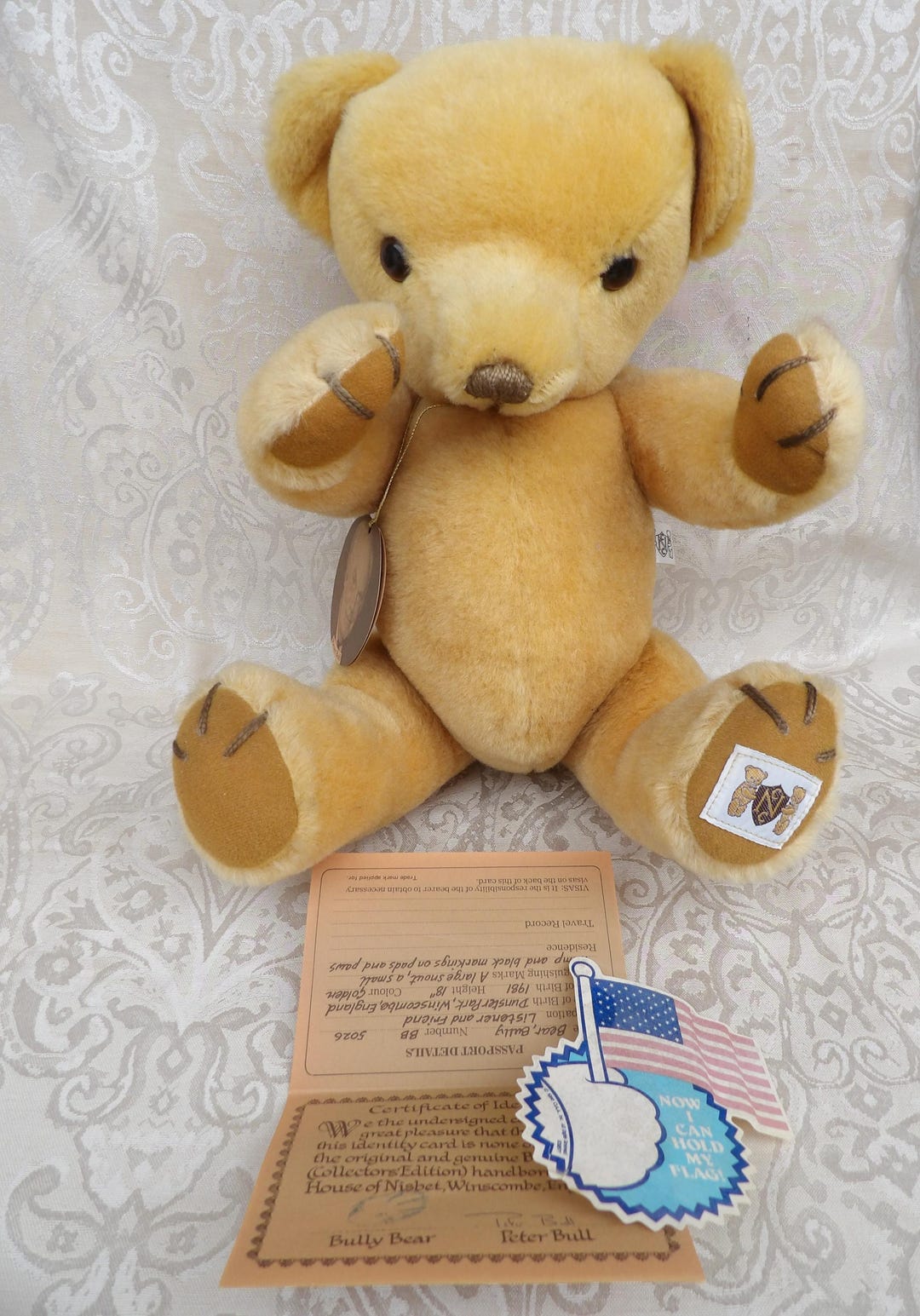 Vintage Bully Bear by Peter Bull Bear - Etsy