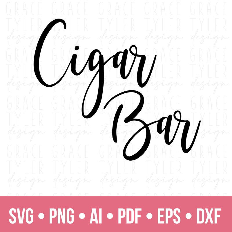 Cigar Svg Bundle - Etsy