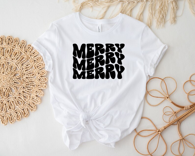 Merry Merry SVG Merry Christmas Svg Merry and Bright Svg - Etsy