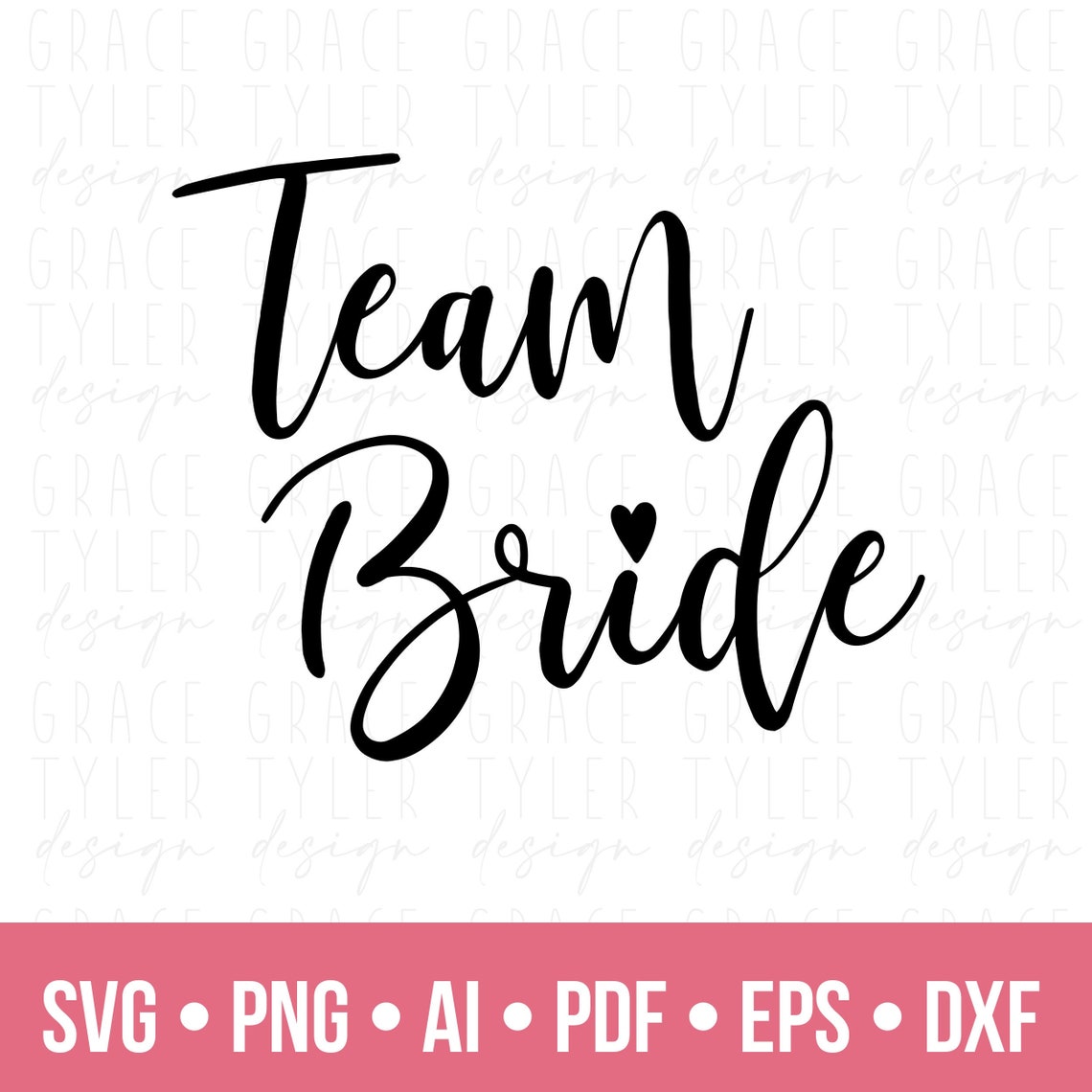 Team Bride Svg Png Dfx Bridal Party SVG Wedding Svg - Etsy