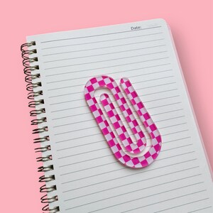 Jumbo Paperclip | Jumbo Paperclip Bookmark | Acrylic Paperclip ...
