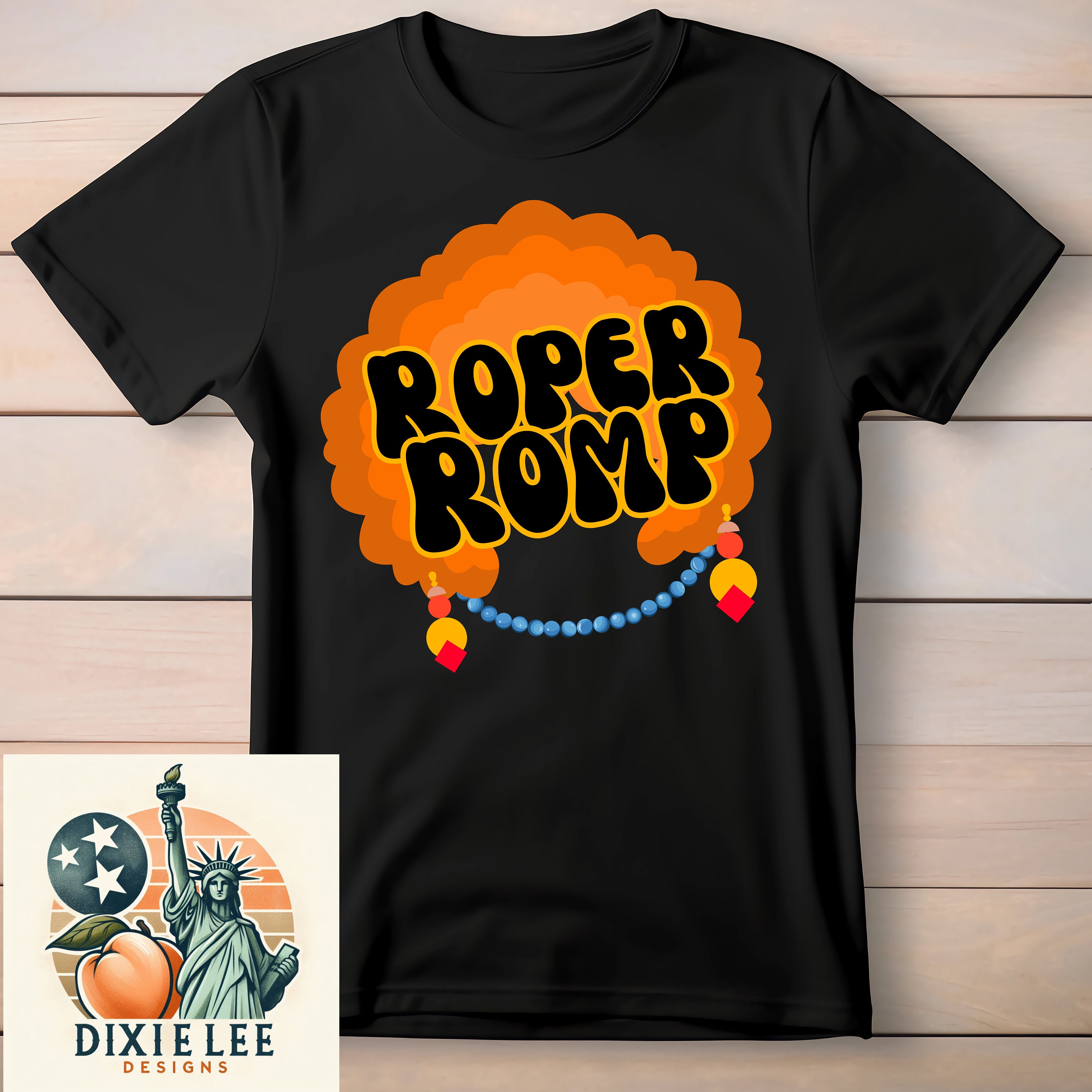 Roper Romp Mrs. Roper DTF PNG Trendy Vintage Retro Digital Tshirt File ...