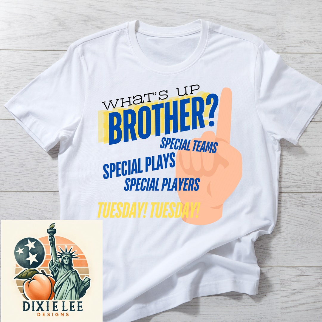 What’s up Brother Sublimation DTF PNG Digital File for Tshirts, Bags - Etsy