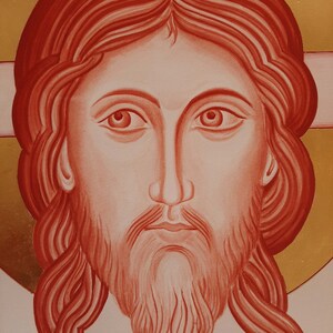 Mandilion, 'face Not Made With Hands' Original Painting in Egg Tempera ...