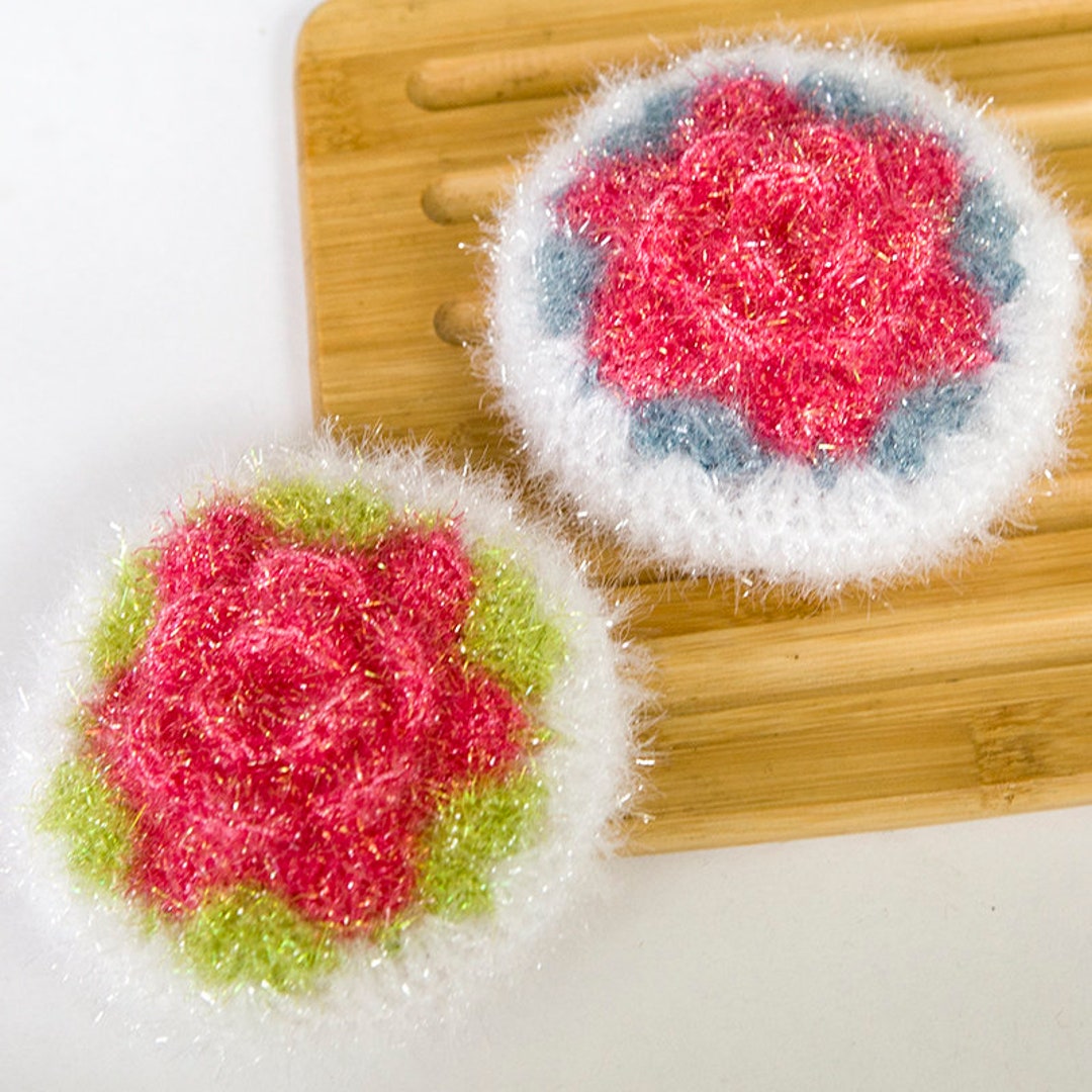 Handmade Dish Scrubby Crocheted Korean Body Scrubbies Body Scrubby - Etsy