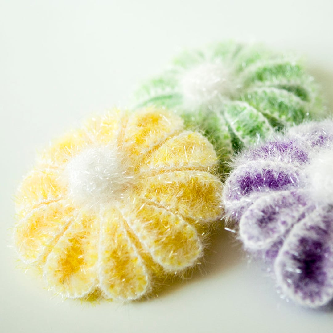 Handmade Dish Scrubbies Dish Washer Body Scrubber Flowers - Etsy