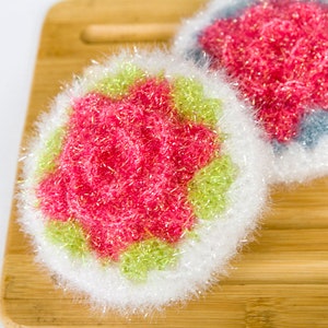 Handmade Dish Scrubby Crocheted Korean Body Scrubbies Body Scrubby - Etsy