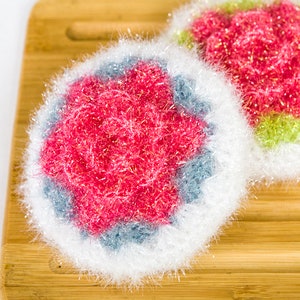 Handmade Dish Scrubby Crocheted Korean Body Scrubbies Body Scrubby - Etsy