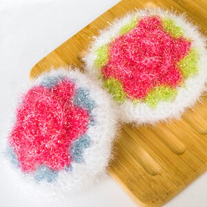 Handmade Dish Scrubby Crocheted Korean Body Scrubbies Body Scrubby - Etsy