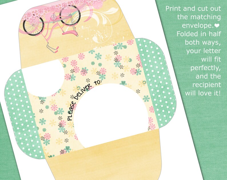 Letter Paper Stationery Printable Digital Download | Etsy